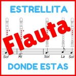 Estrellita Donde Estás 【 en FLAUTA】Aprende aquí las NOTAS